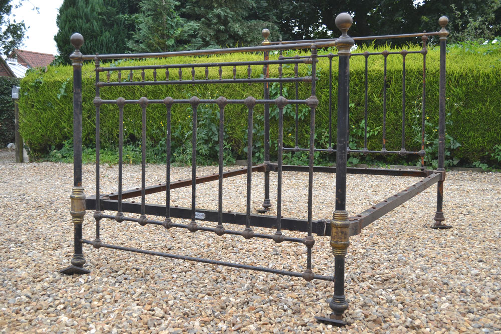 Coast to Country Antique Victorian Brass and Iron Bedsteads - English ...